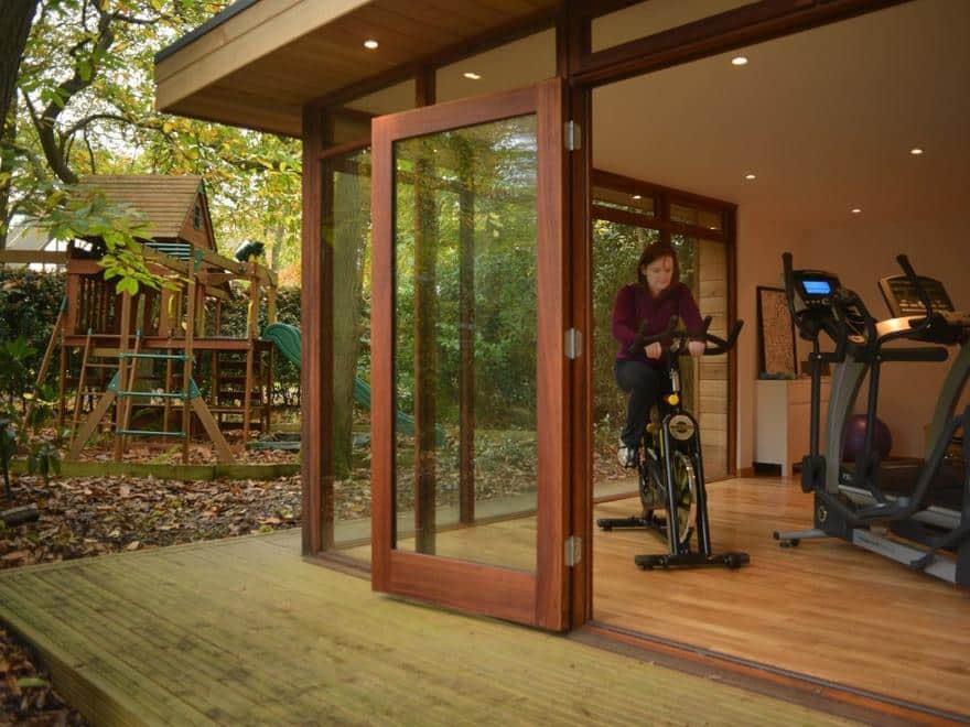 Personal Garden Gym, Outdoor Gym Buildings UK, Exercise Studios | The ...